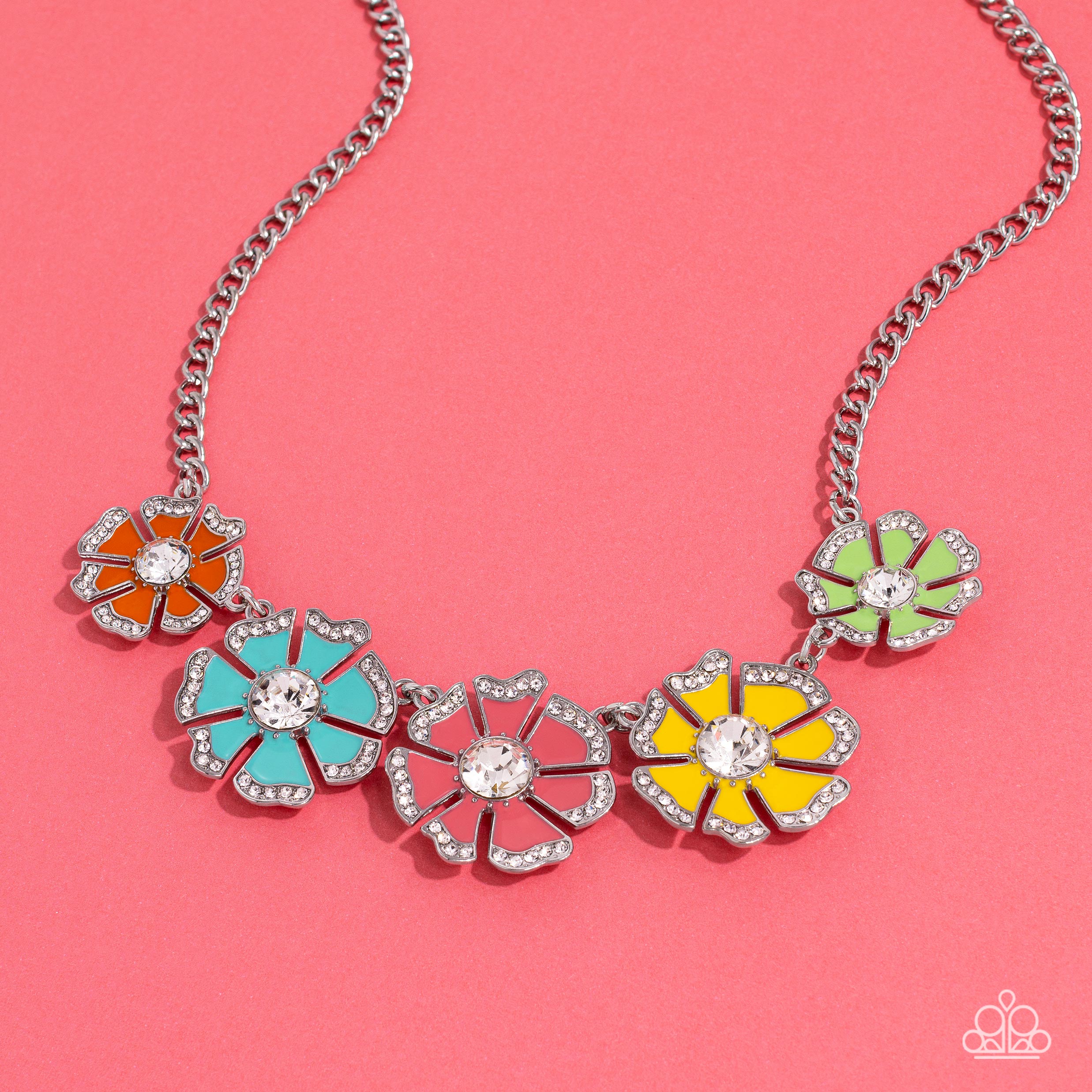 Playful Posies - Multi - LOTP - Paparazzi Accessories Necklace ...