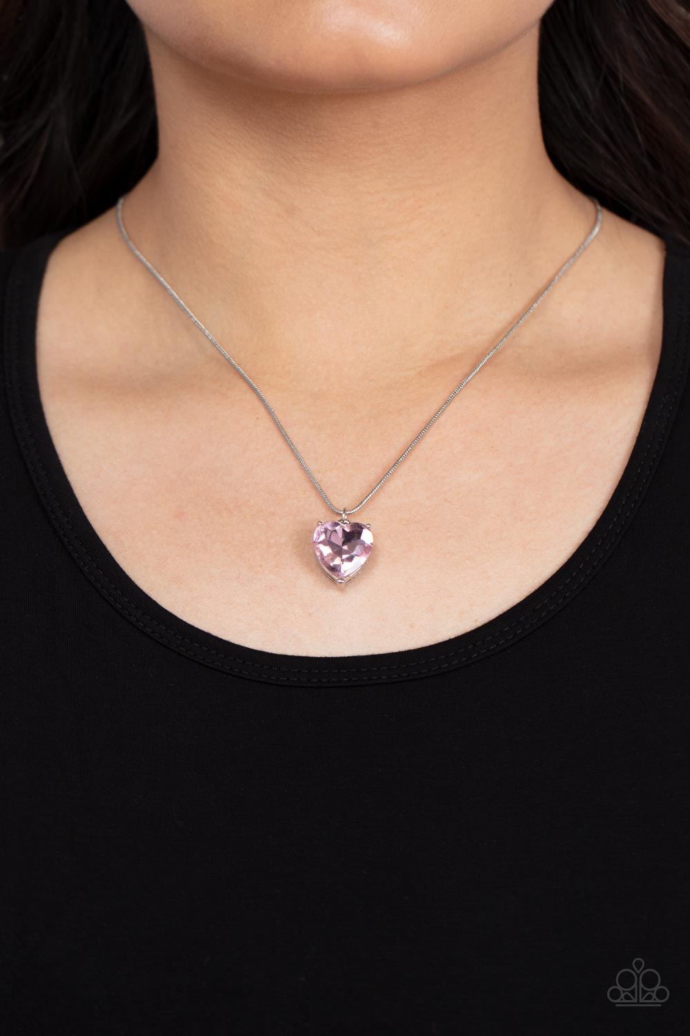 Smitten with Style - Pink - Paparazzi Accessories Necklace – Blinging ...