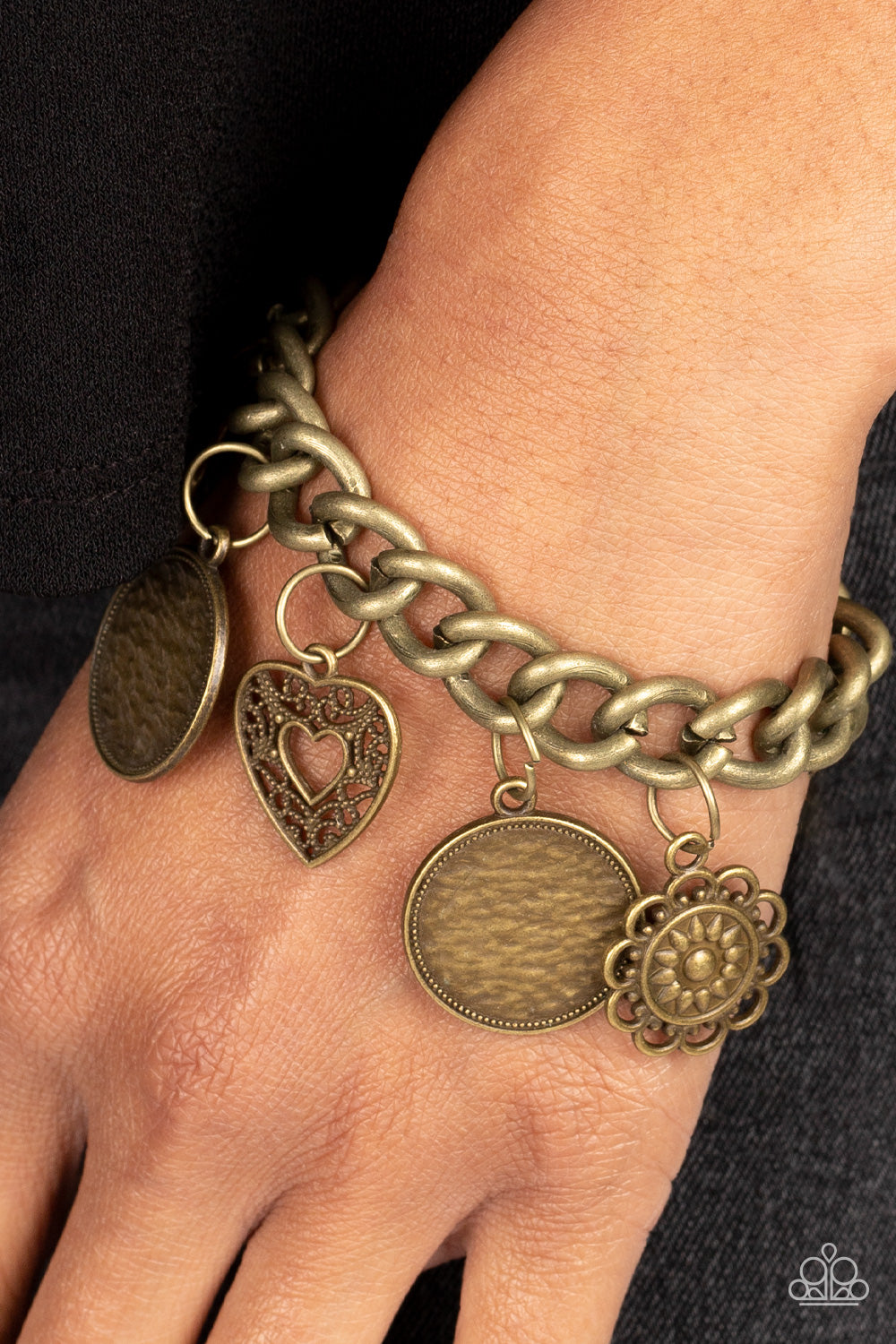 Complete CHARM-ony - Brass - Paparazzi Accessories Bracelet – Blinging ...