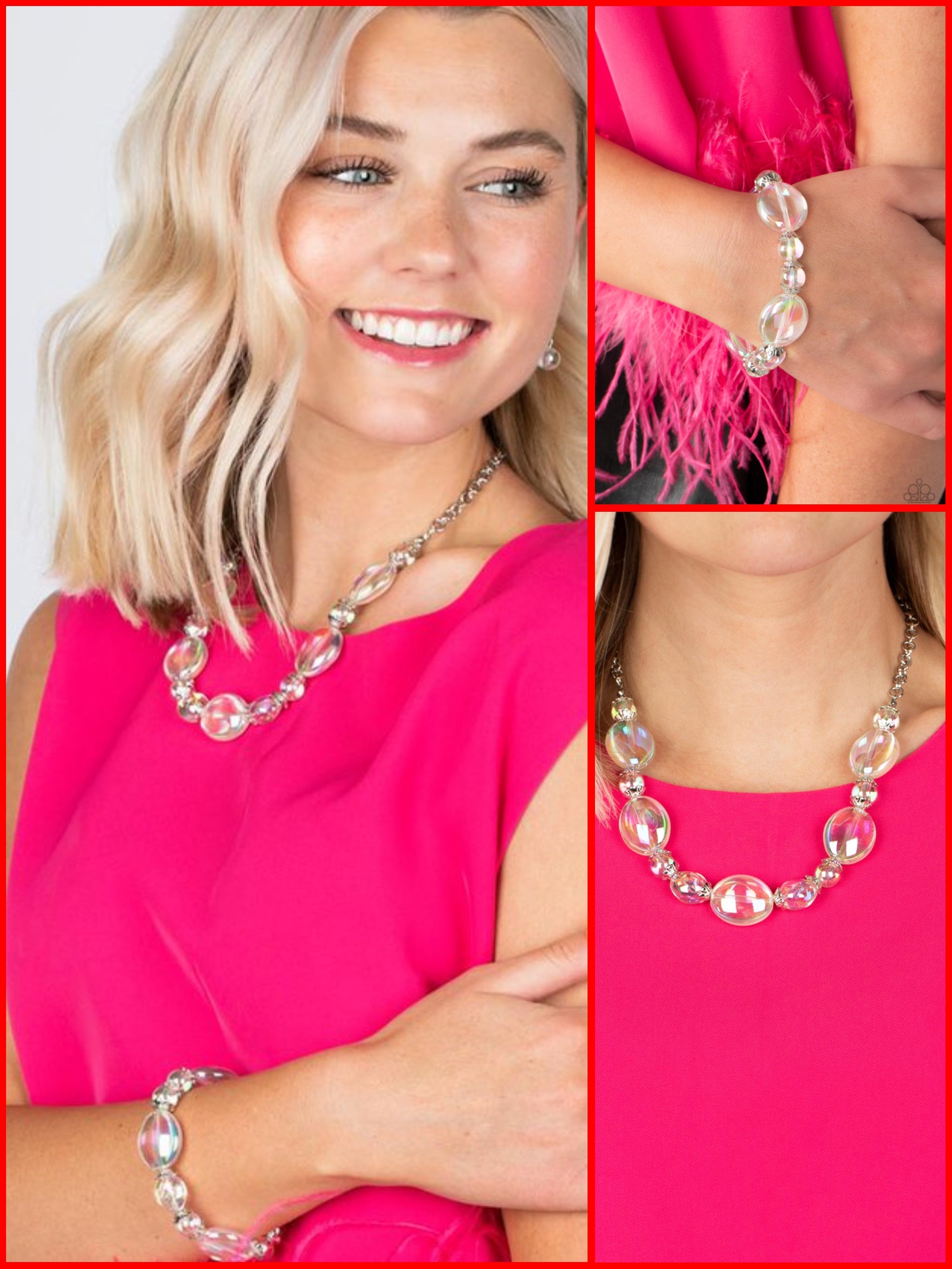 Prismatic Magic - 2pc Set - Multi – Blinging For Success